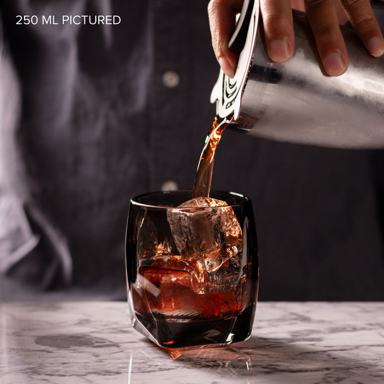 Rauk Heavy Tumbler (Grey) - Modern Weighted Whiskey Tumbler Glass – Norlan