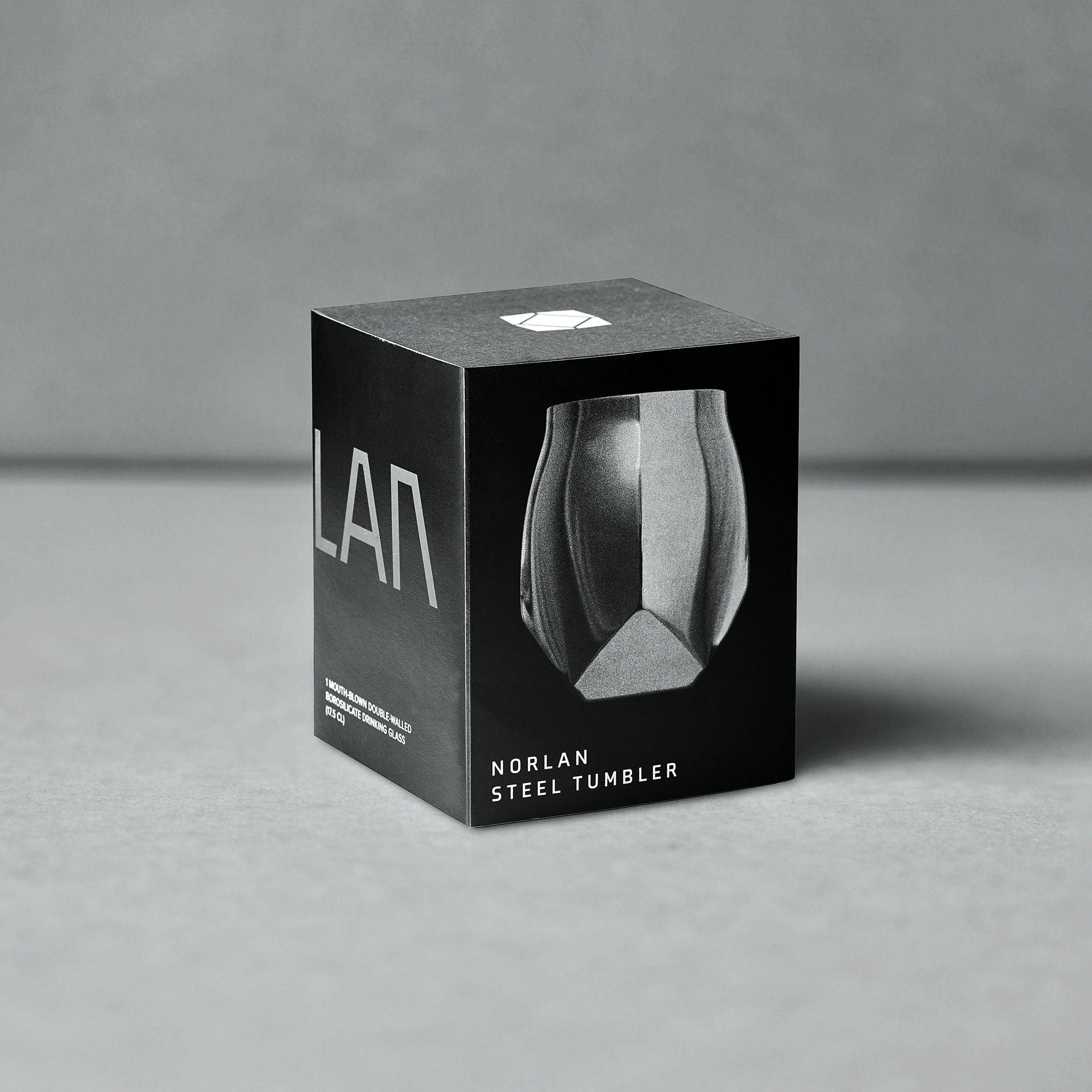 Norlan Steel Tumbler (Mirror Black) - Whisky & Bourbon Tasting Glass