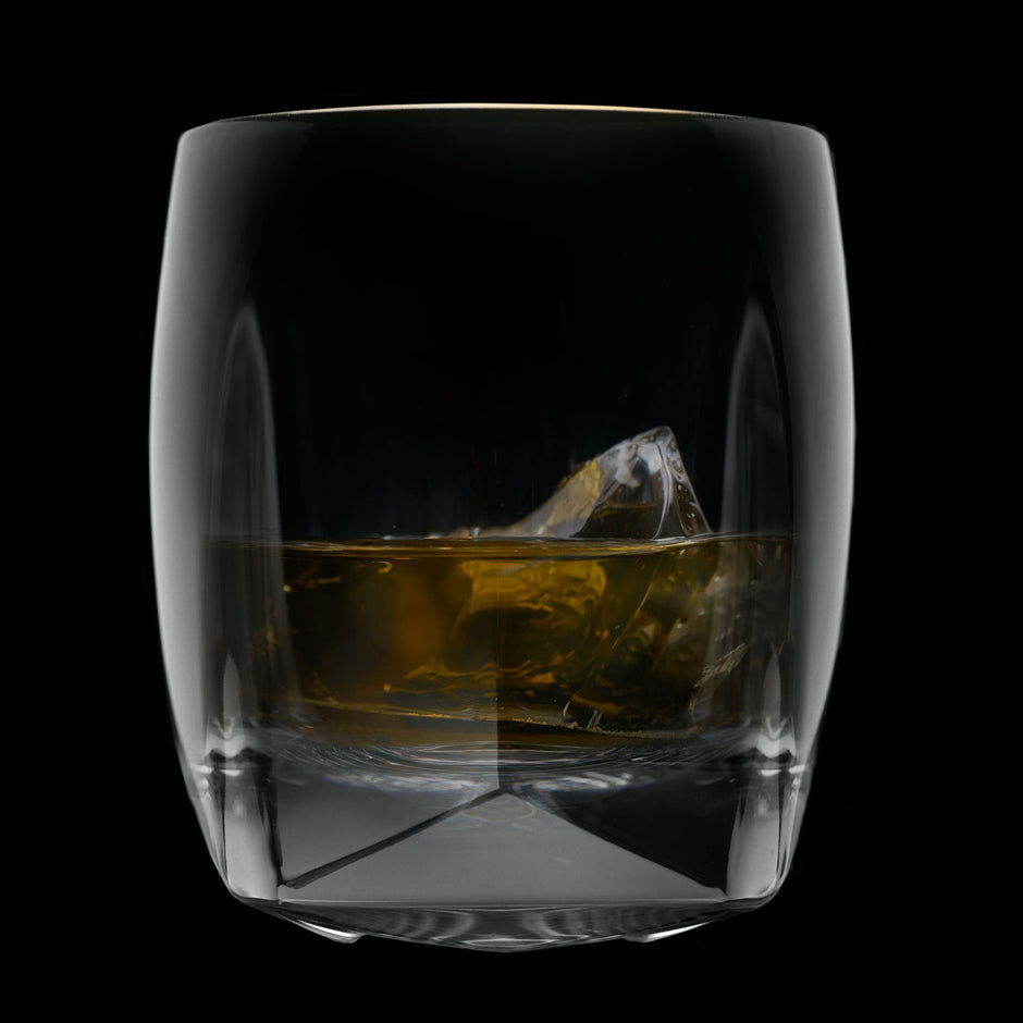 Rauk Heavy Tumbler (Grey) - Modern Weighted Whiskey Tumbler Glass – Norlan